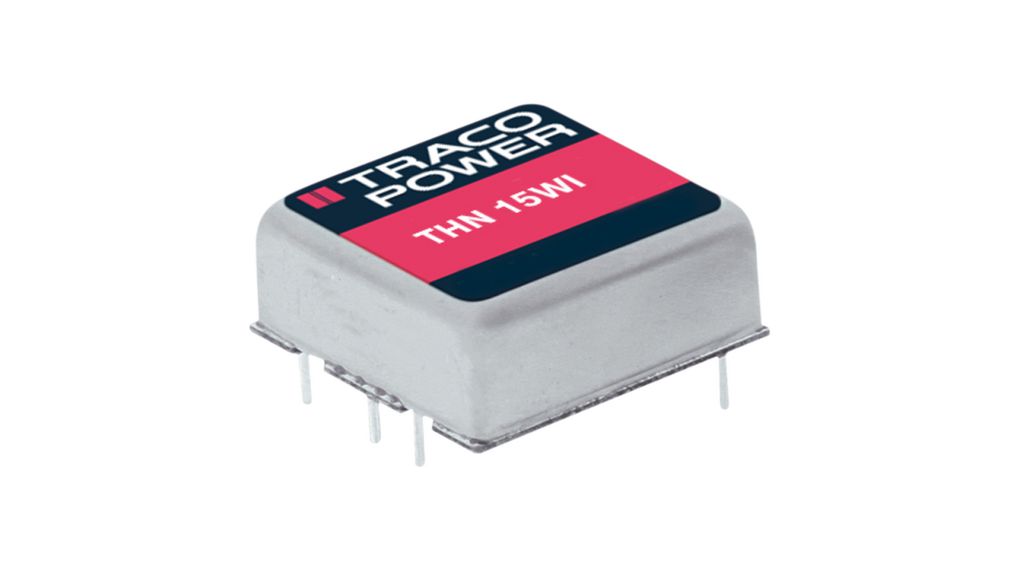 THN 15-2411WI | Traco Power DC/DC-omformer 9 ... 36V 5V 3A 15W | Elfa Distrelec Danmark